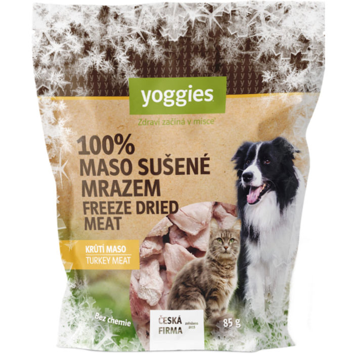 Mrazem sušené (lyofilizované) krůtí maso 85g :: BARFmix.cz